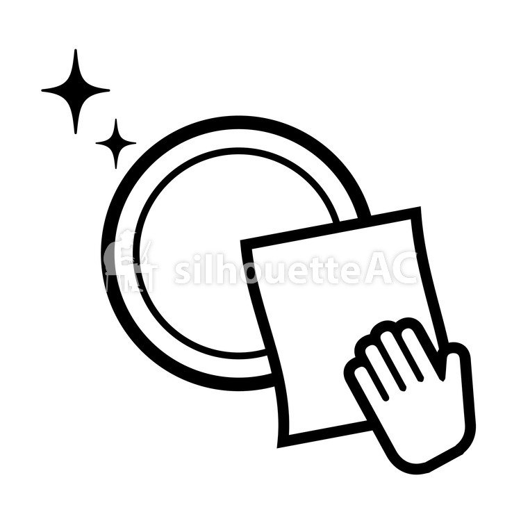 Free Silhouette Vector : The dishes icon - 141322 | silhouetteAC