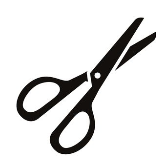 Gratis Siluet Vektor : Gunting Icon Ilustrasi Cut Silhouette - 134269 ...