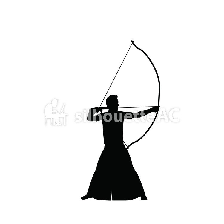 Free Silhouette Vector : archery - 115009 | silhouetteAC